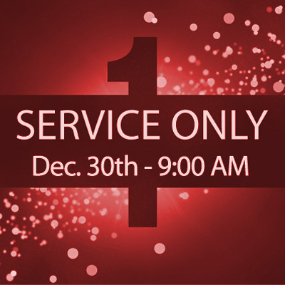 One Service Only Social Media Dec. 30th 9am – Heartcry Chapel
