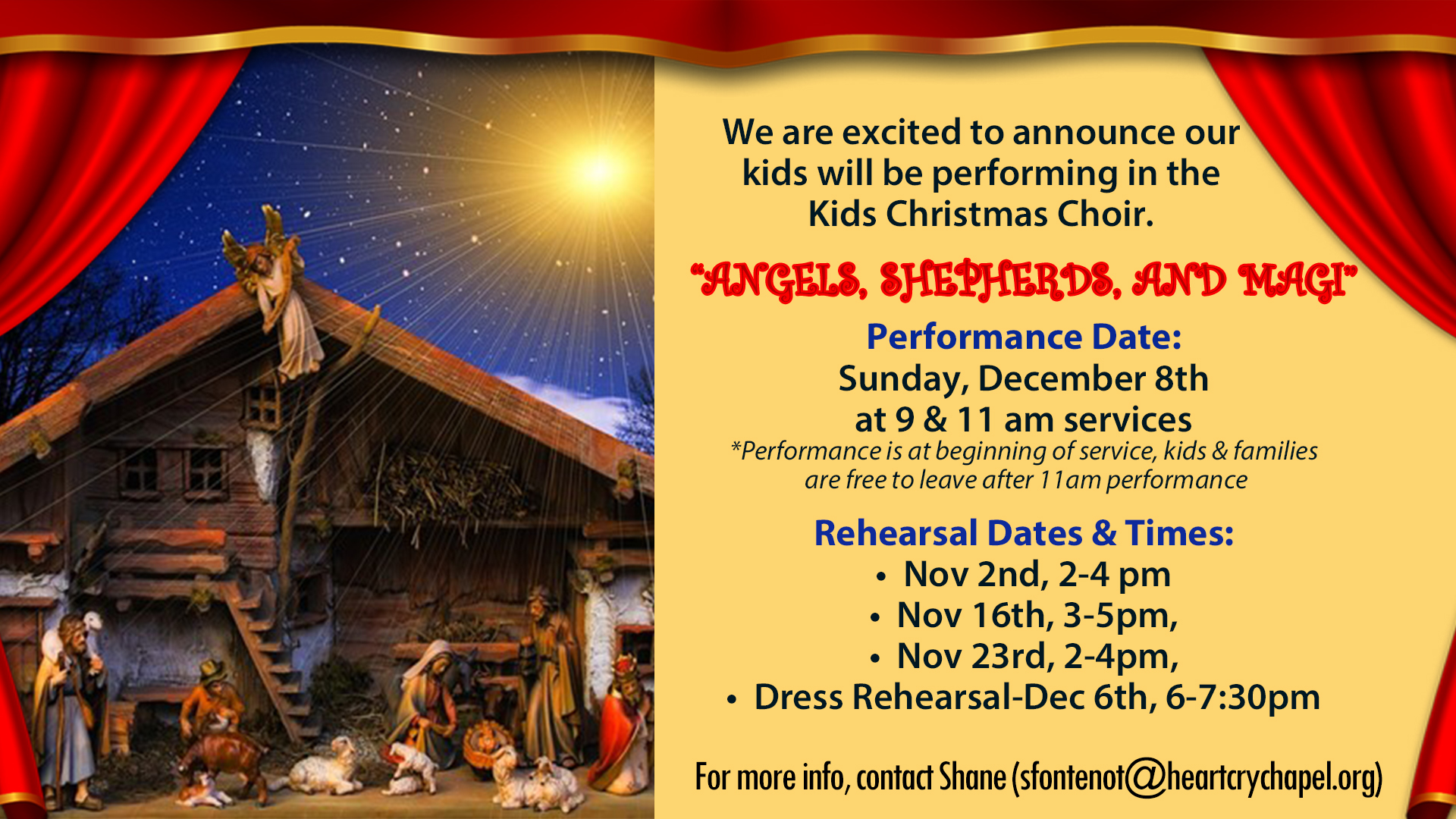 KIDS CHRISTMAS CHOIR SLIDE – Heartcry Chapel